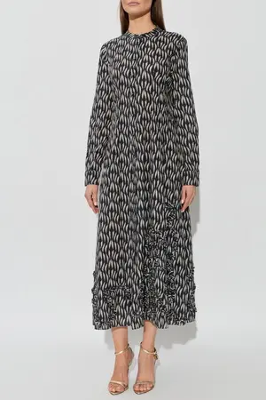 Ulla Johnson Laurentine Midi Dress - Black