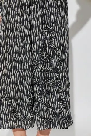 Ulla Johnson Laurentine Midi Dress - Black