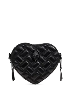 Kurt Geiger Kensington Heart Shoulder Bag - Black