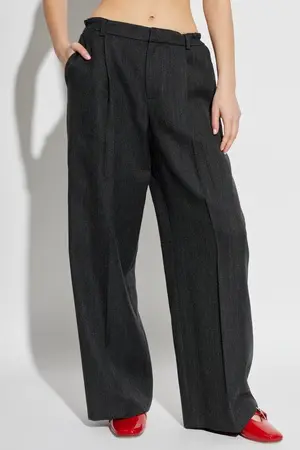 Alexander Wang Creased Trousers - Grey