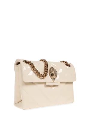 Kurt Geiger Mini Kensington Shoulder Bag - Cream