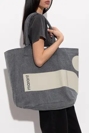 Isabel Marant Étoile Yenky Shopper Bag - Grey