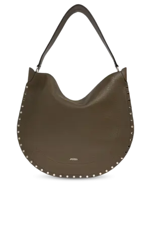 Isabel Marant Étoile Leather Hobo Shoulder Bag - Green