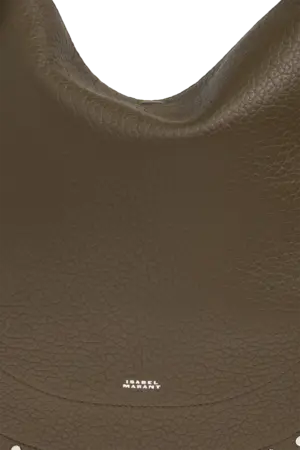 Isabel Marant Étoile Leather Hobo Shoulder Bag - Green