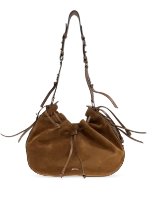 Isabel Marant Étoile Suede 'bolton Hobo' Shoulder Bag - Brown