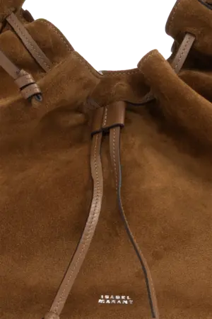 Isabel Marant Étoile Suede 'bolton Hobo' Shoulder Bag - Brown
