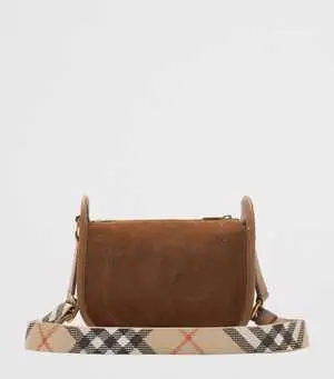 Burberry Mini B Clip Cross-body Bag - Brown