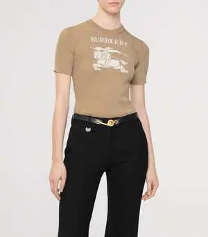 Burberry Metallic Wool-blend Top
