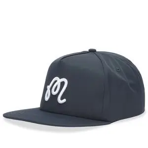MALBON M Snapback Cap - Navy