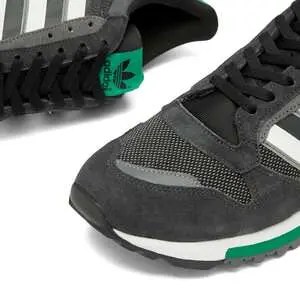Adidas Zx 600 Sneaker - Carbon/ftwr White/bold Green