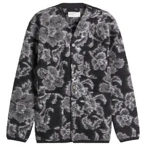 Universal Works Flower Fleece Cardigan