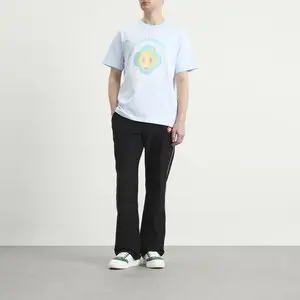 Casablanca Airbrush Smiley Classic T-shirt - Blue