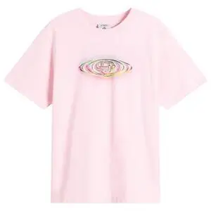 Casablanca Glass Logo Classic T-shirt - Pink