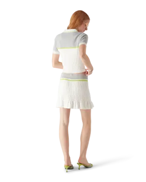 Casablanca Tennis Mini Skirt - Multicolor