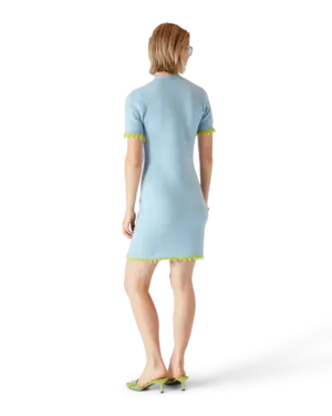 Casablanca Merino Wool Mini Dress - Multicolor