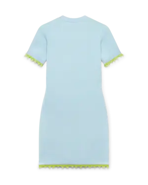 Casablanca Merino Wool Mini Dress - Multicolor