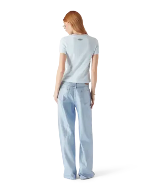 Casablanca Velour Short Sleeve T-shirt