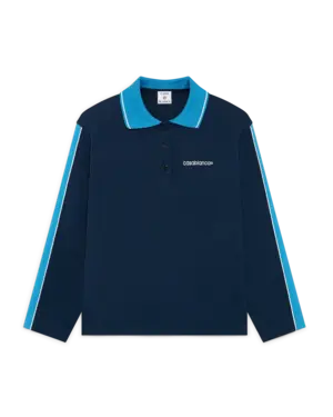 Casablanca Punto Polo Collared Sweatshirt - Multicolor