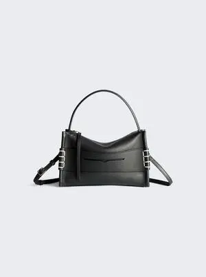 JW Anderson Small Leather Loafer Bag Black