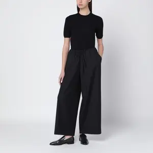 TOTEME Drawstring Wool Trousers