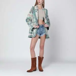 Alanui Wool-blend Jacquard Cardigan - Multicolor