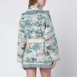 Alanui Wool-blend Jacquard Cardigan - Multicolor