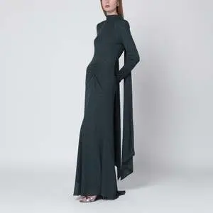 ROTATE BY BIRGER CHRISTENSEN Long Dress With Rhinestones