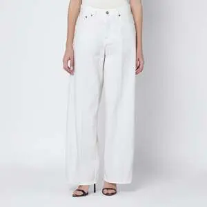 HAIKURE Bethany Wide-leg Jeans - White