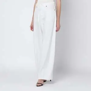 HAIKURE Bethany Wide-leg Jeans - White