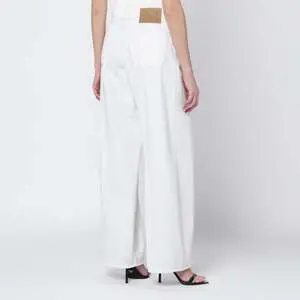 HAIKURE Bethany Wide-leg Jeans - White