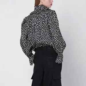 Chloé Polka-dot Silk Blouse
