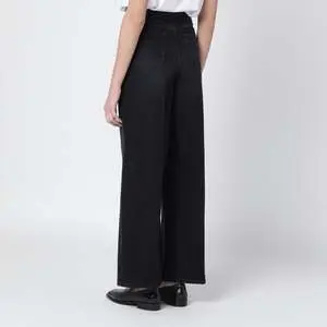 TOTEME Faded Effect Organic Cotton Jeans - Black