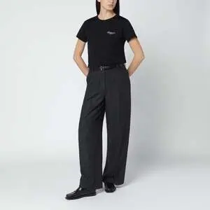 Givenchy T-shirt With Stamp Print - Black