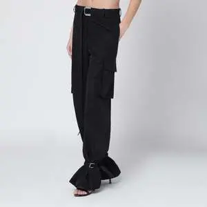 Attico Nylon Cargo Trousers
