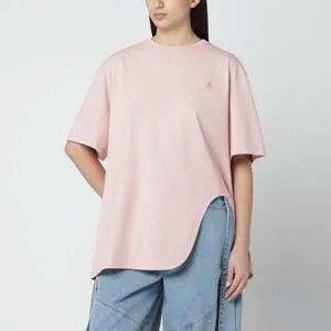 Attico T-shirt With Back Print - Pink