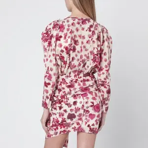 Isabel Marant Printed Stretch-silk Top