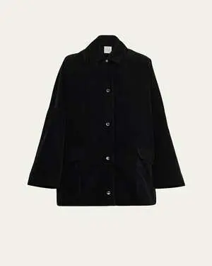 TOTEME Corduroy Oversized Shirt Jacket