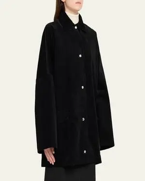 TOTEME Corduroy Oversized Shirt Jacket