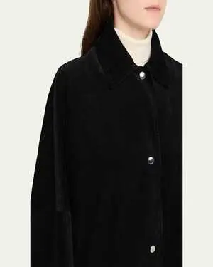 TOTEME Corduroy Oversized Shirt Jacket