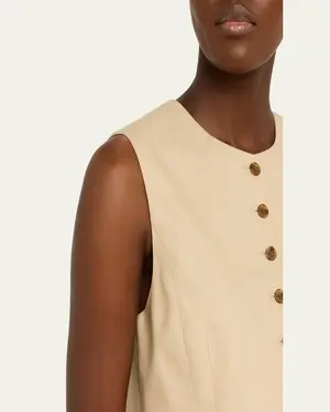 HEIRLOME Danielle Silk Tussah Crop Top