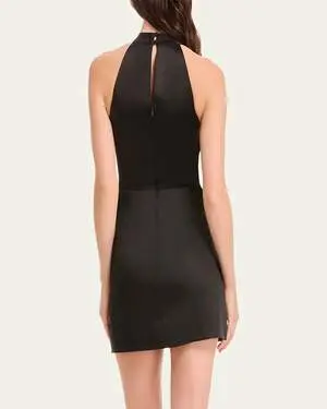 Dress The Population Mina Bow Mini Dress