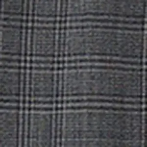 Burberry Wool Check Straight Trousers