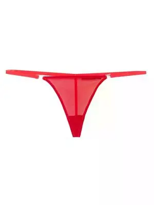 Kiki De Montparnasse Brienne Thongs - Red