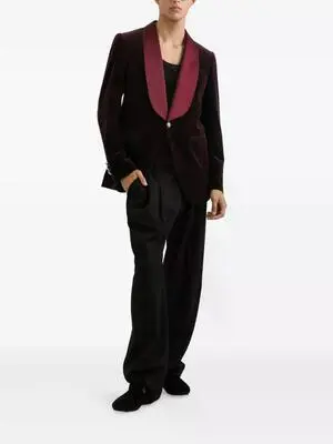 Dolce & Gabbana Shawl-lapel Blazer - Red