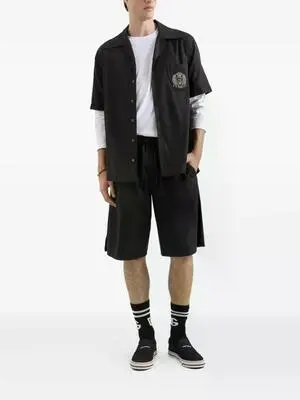 Dolce & Gabbana Hawaii Cotton Shirt - Black