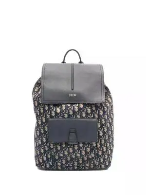Dior 2000s Oblique-pattern Backpack
