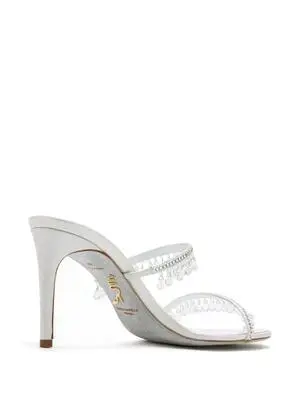 Rene Caovilla Chandelier Crystal-embellished Sandals