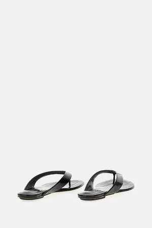 Le Monde Beryl Flat Thong Sandal - Black