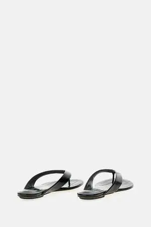 Le Monde Beryl Flat Thong Sandal - Nero