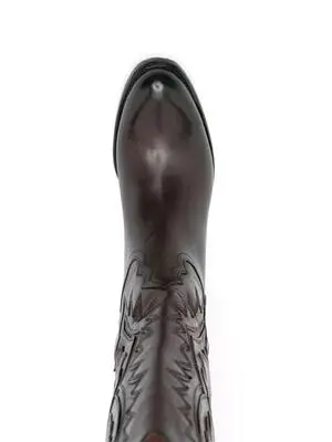 Sartore Embroidered Cowboy Boots